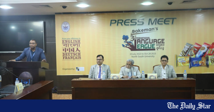 NSU announces Bakeman’s 3rd Int’l Language League | The Daily Star