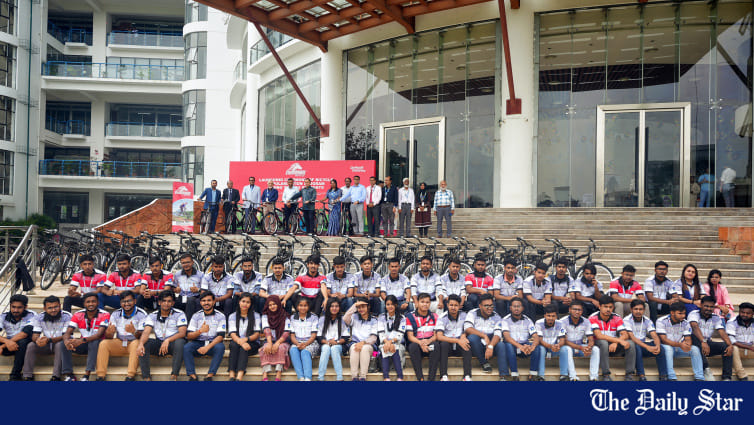 Bicycle popularisation programme launched at DIU | The Daily Star