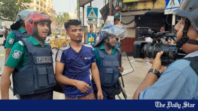 BNP-cops clash: 9 detained at Nightingale intersection | The Daily Star