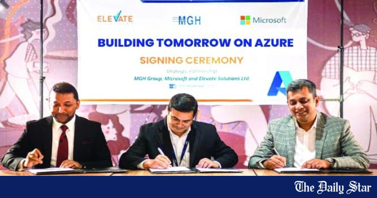 MGH joins hands with Microsoft | The Daily Star