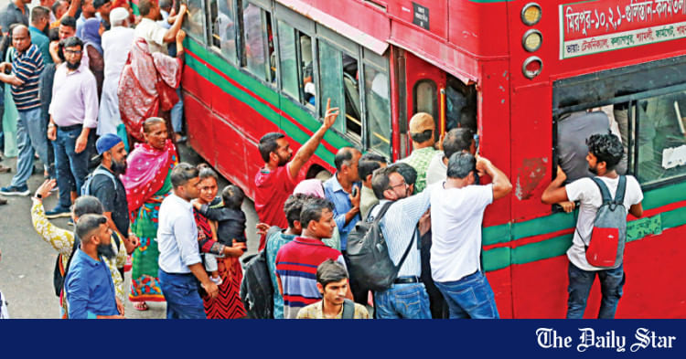 Public Transport Crisis in Dhaka | Dhaka city running short of buses ...