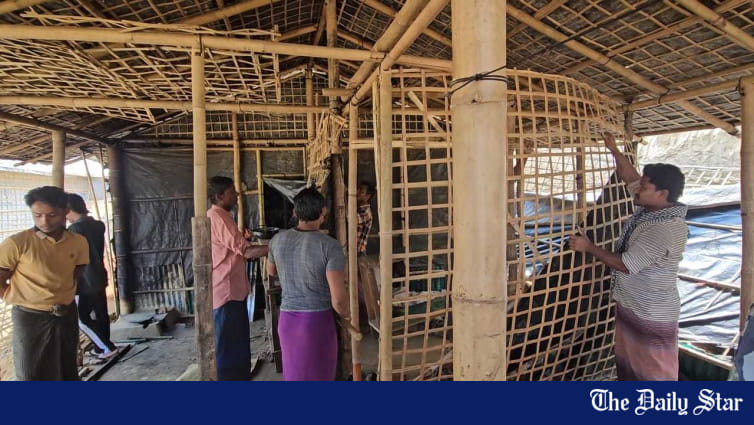 Hills razed to build makeshift houses for Rohingyas | The Daily Star