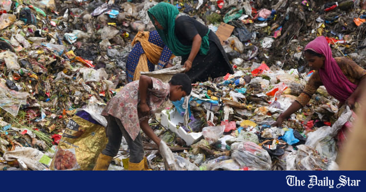 Child Labour in Bangladesh Waste Sector | Childhood buried in trash ...