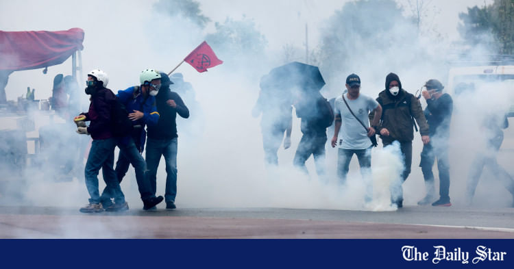 Protests grip France as new PM starts job | The Daily Star