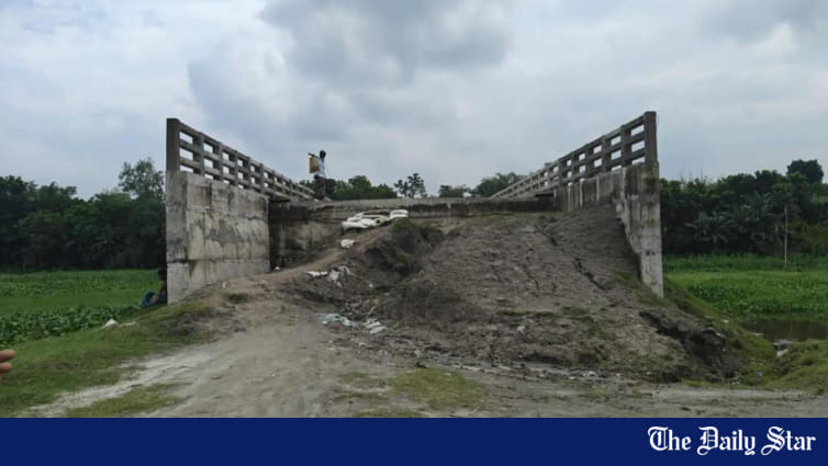 Phulpur in Mymensingh: Lack of approach roads renders bridge useless ...