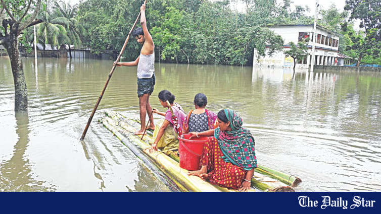 Flood: Teesta recedes, 9 more dists at risk | The Daily Star