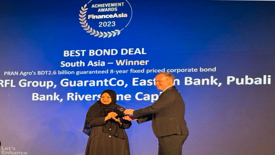 Pran Agro wins ‘FinanceAsia Awards’ for best bond deal | The Daily Star