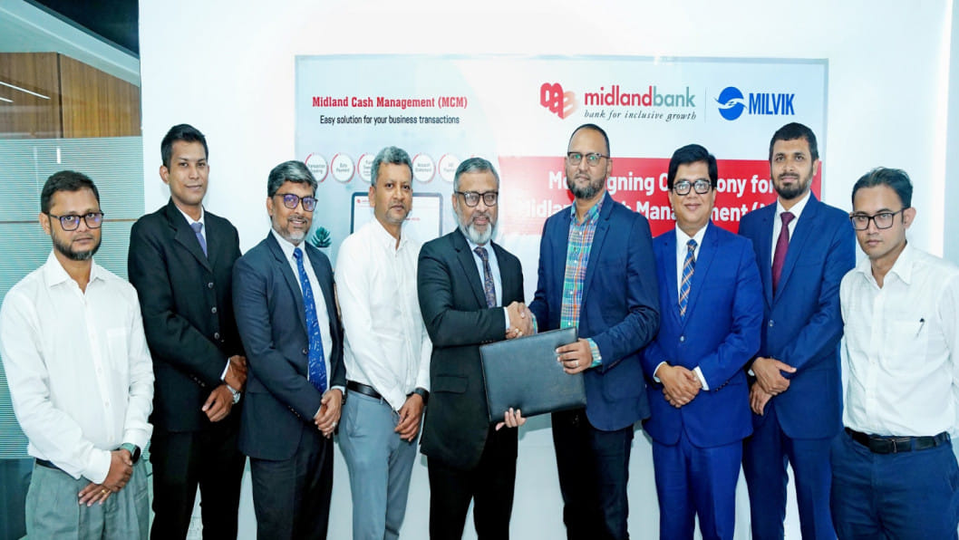 Midland Bank signs MoU with Milvik Bangladesh to enhance healthcare ...